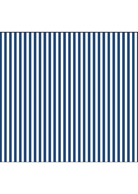 Ellie Dress - Blue Pinstripe/Red Ric Rac – sailor-sailor Clothing